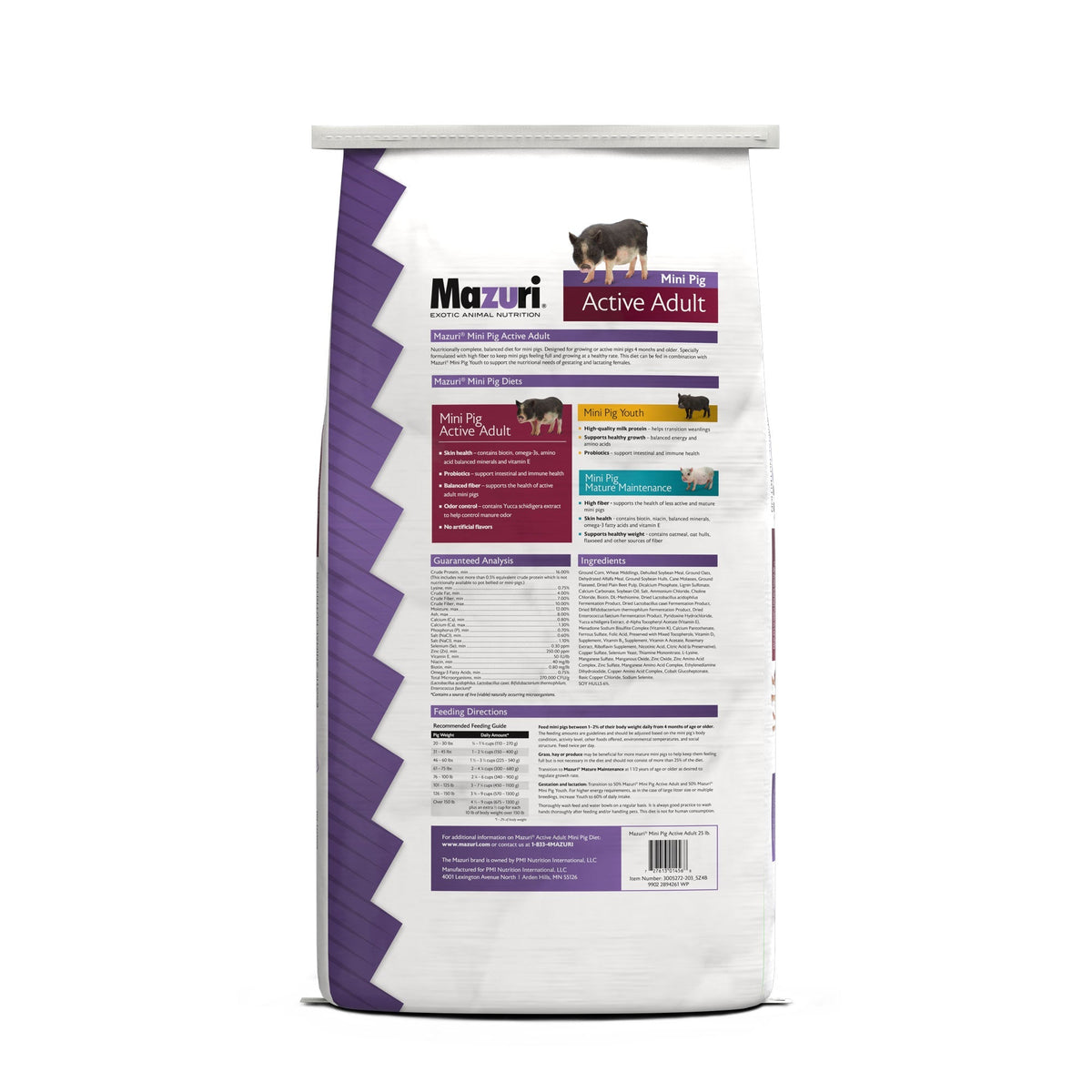Mazuri® Mini Pig Active Adult - St. Peters, MO - Old Town Country Store