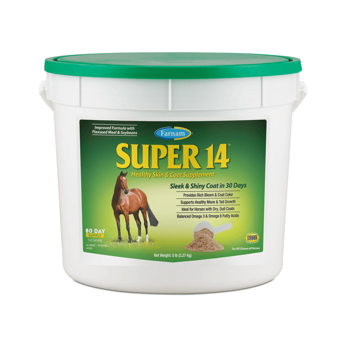 Farnam Super 14 Healthy Skin & Coat Supplement (3 LB) - St. Peters, MO ...